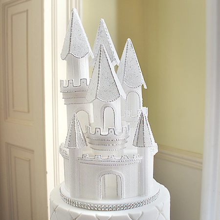 Castle Wedding Cake Toppers Castle Wedding Cake
